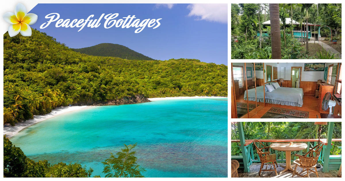 St John Accommodations - Peaceful Cottages US Virgin Islands